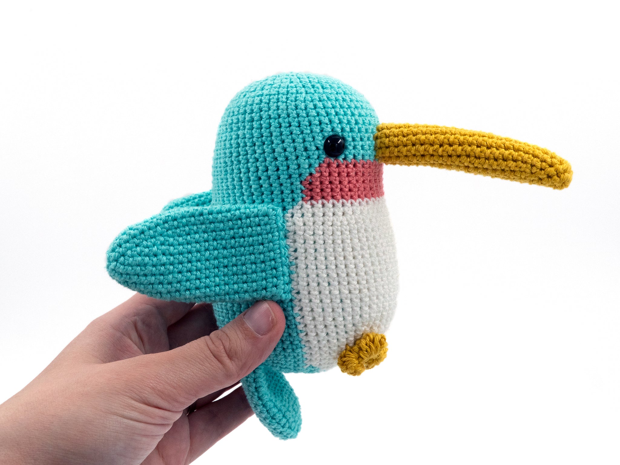 Hummingbird Amigurumi Pattern - Colorful Bird Crochet PDF | MevvSan