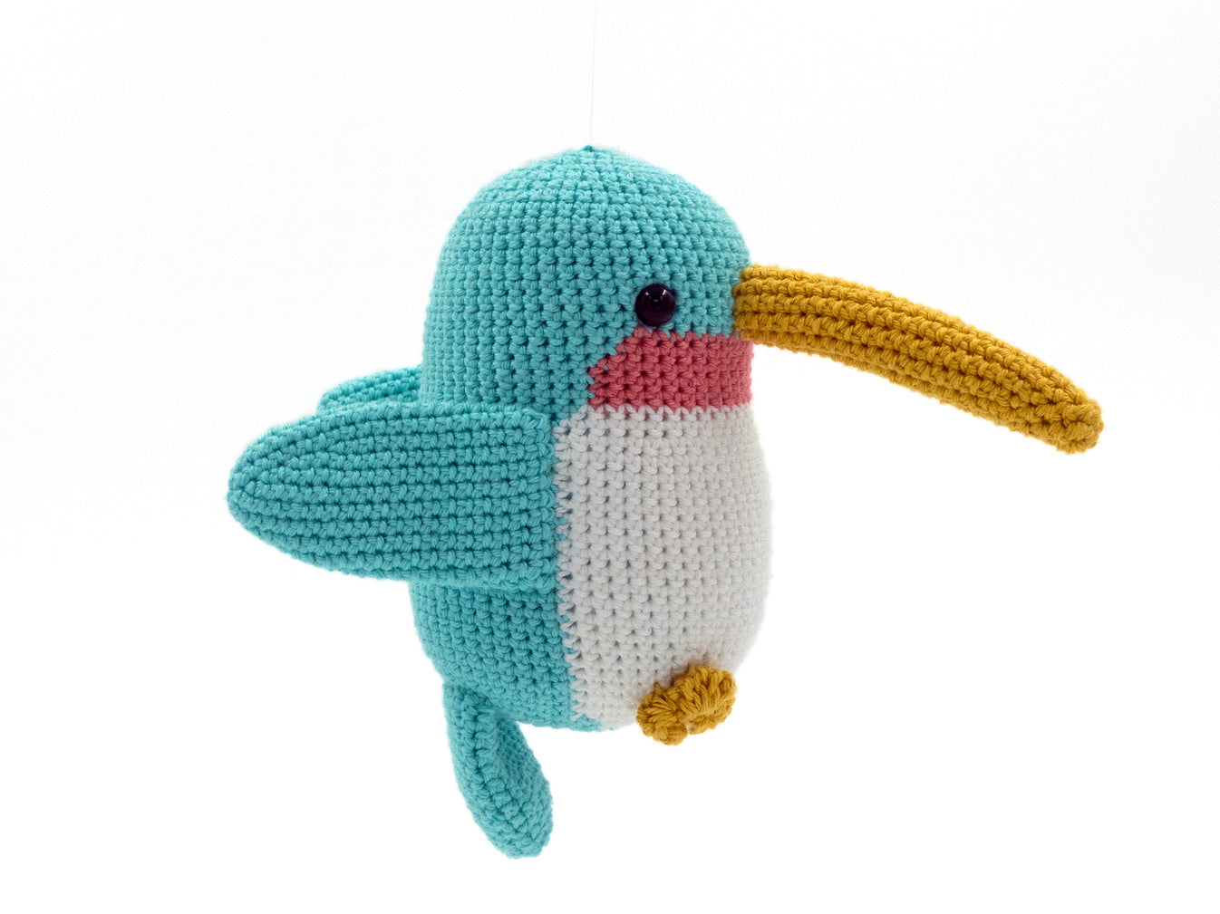 Hummingbird Amigurumi Pattern - Colorful Bird Crochet PDF | MevvSan