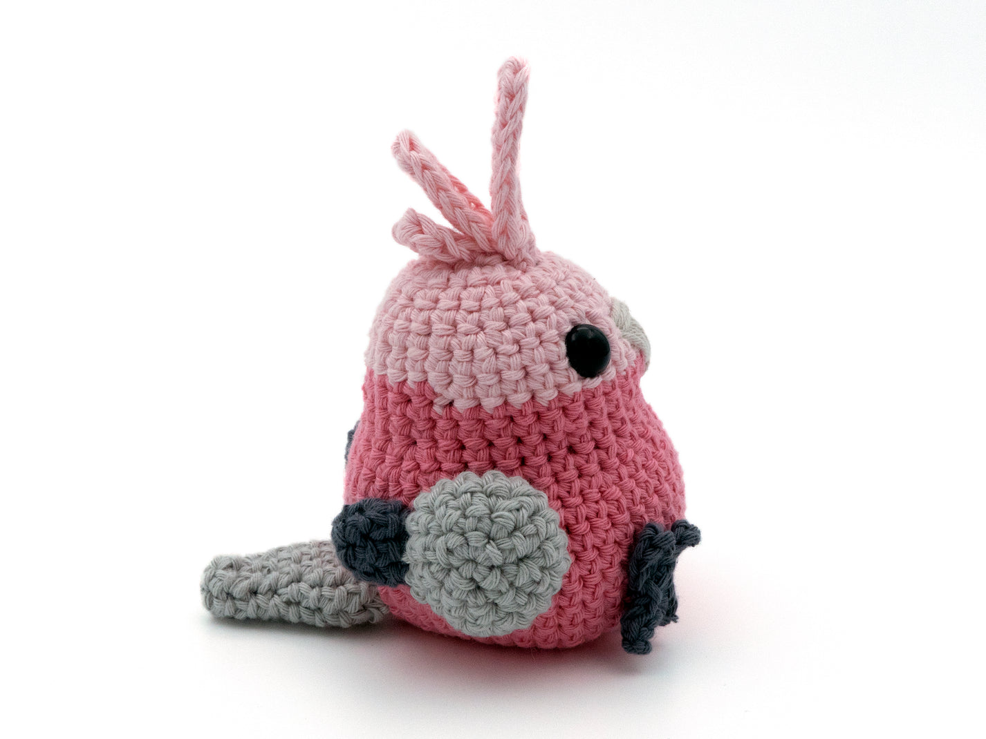 Crochet Pattern: Galah Cockatoo – MevvSan
