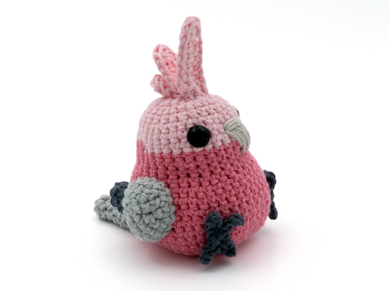 Galah Cockatoo Pattern - Australian Parrot Amigurumi PDF | MevvSan