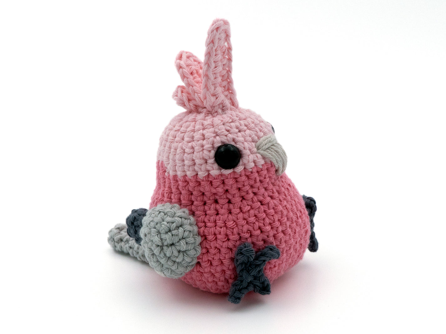 Crochet Pattern: Galah Cockatoo – MevvSan