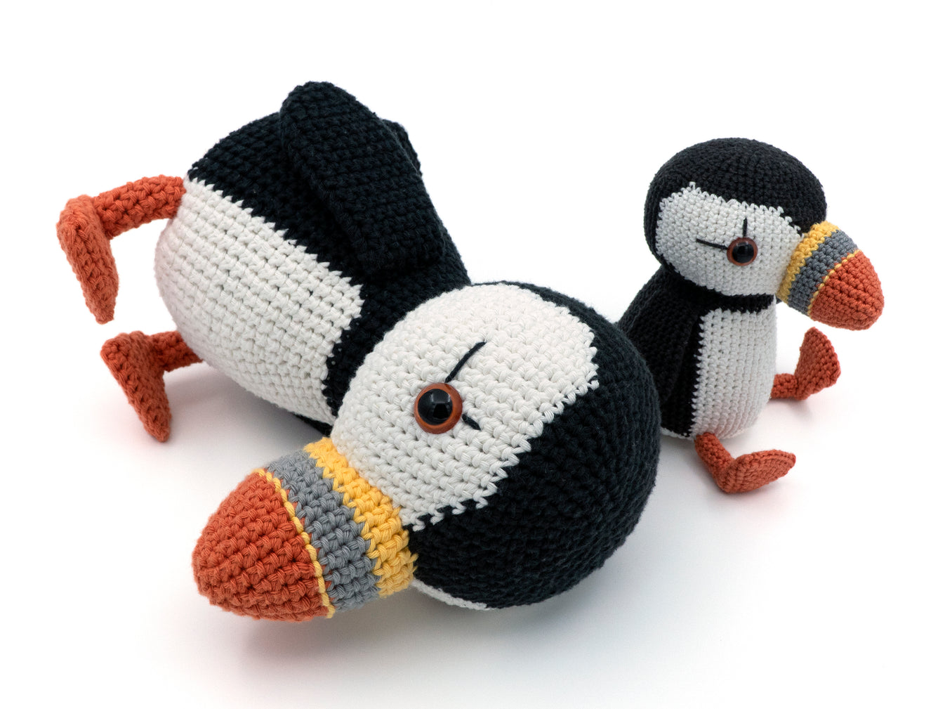 Atlantic Puffin Crochet Pattern - Amigurumi Bird PDF | MevvSan
