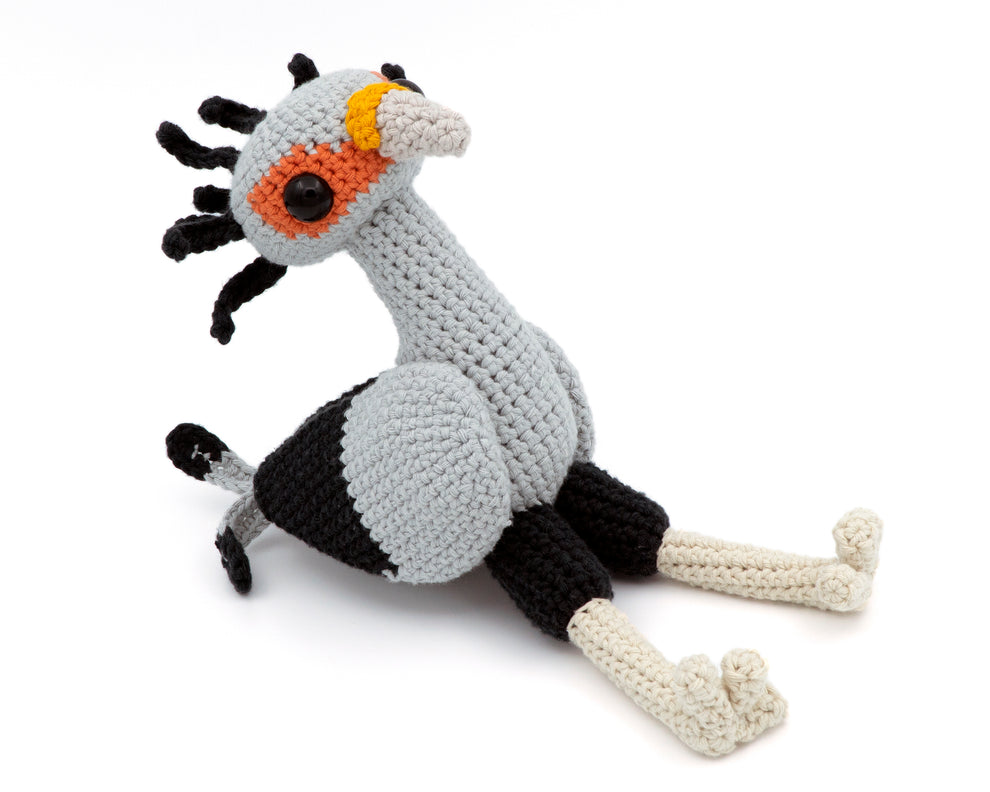 Crochet Pattern: Secretary Bird – MevvSan