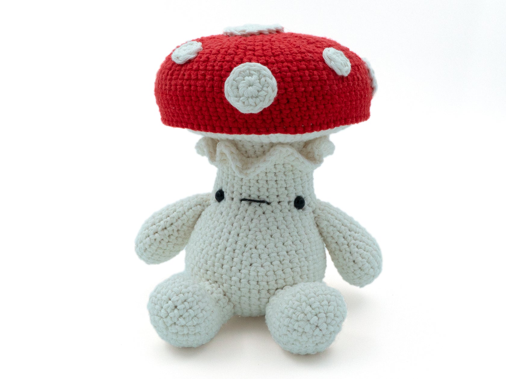 Gloomy Shroom Crochet Pattern - Mushroom Toadstool Amigurumi PDF | MevvSan