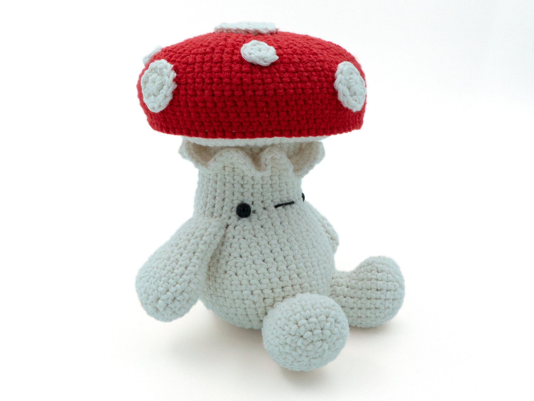 Gloomy Shroom Crochet Pattern - Mushroom Toadstool Amigurumi PDF | MevvSan