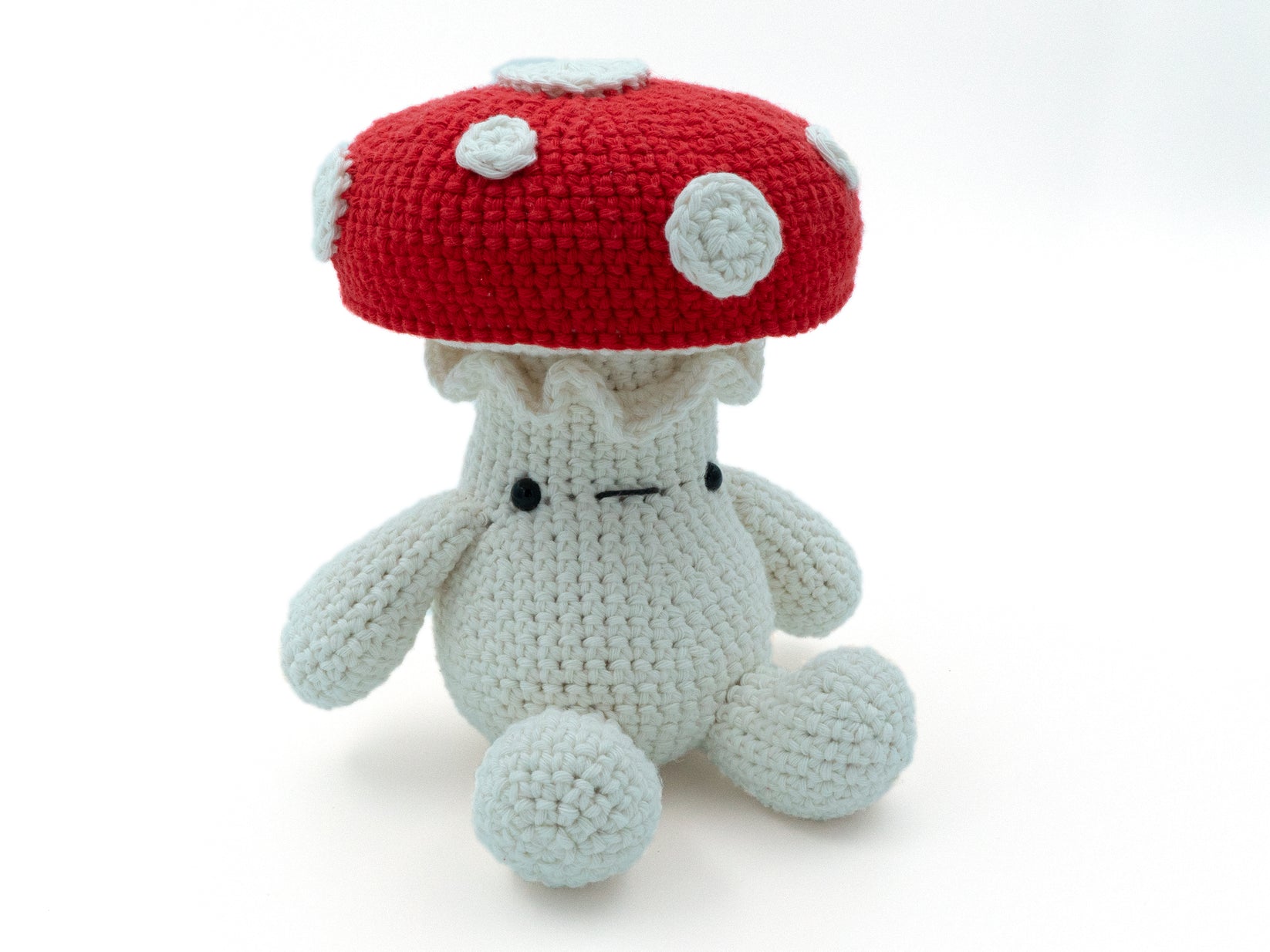 Gloomy Shroom Crochet Pattern - Mushroom Toadstool Amigurumi PDF | MevvSan